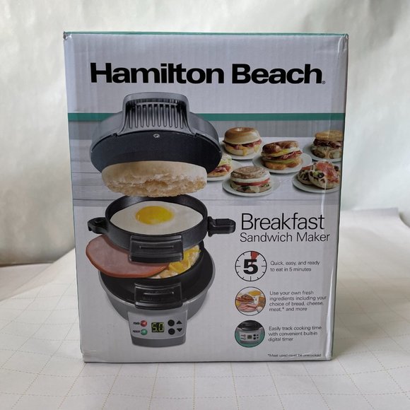 Hamilton Beach | Kitchen | New In Box Hamilton Beach Breakfast Sandwich ...